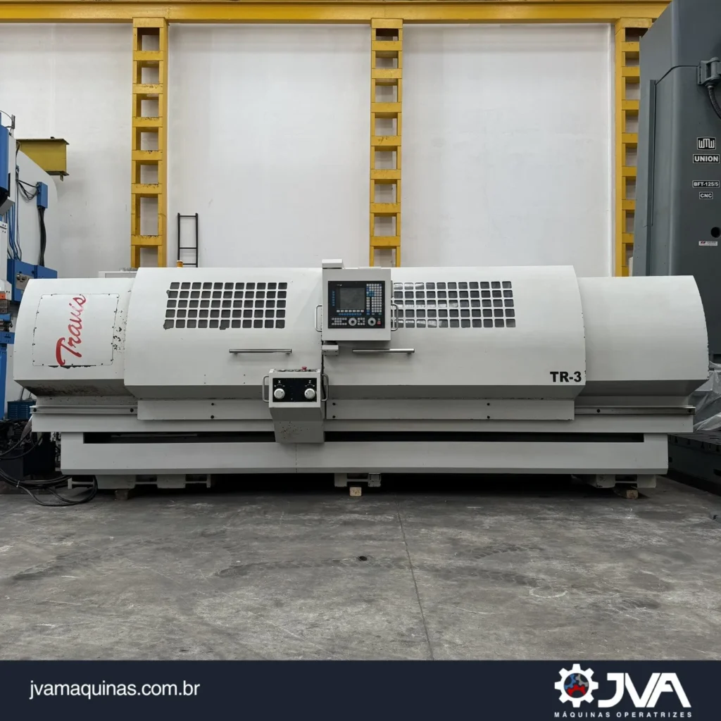 TORNO CNC TRAVIS TR-3 - JVA Máquinas
